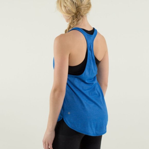 lululemon athletica | Tops | Vintage Lululemon 5 F Singlet Silver ...